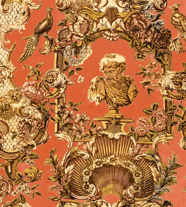 V&A Romano Fabric in Sunrise by Arley House | Jane Clayton