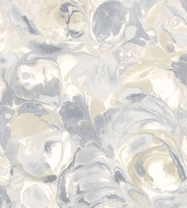 Venetian Wallpaper in Cloud Swirl by Ohpopsi | Jane Clayton