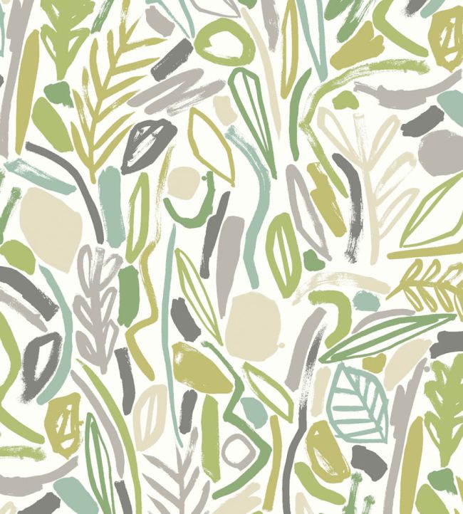 Verdure Wallpaper in Forest by Ohpopsi | Jane Clayton