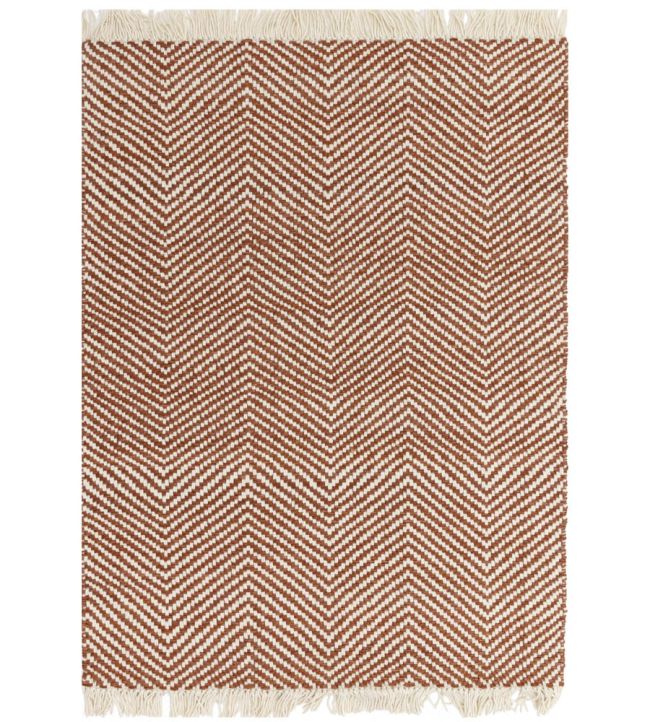 Vigo Rug in Rust by Asiatic | Jane Clayton