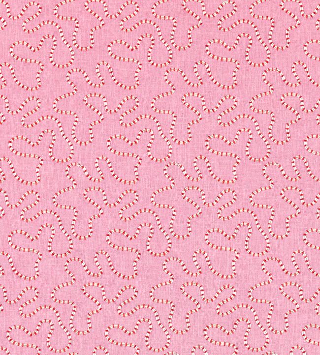 Wiggle Fabric in Rose Quartz/Ruby by Harlequin | Jane Clayton