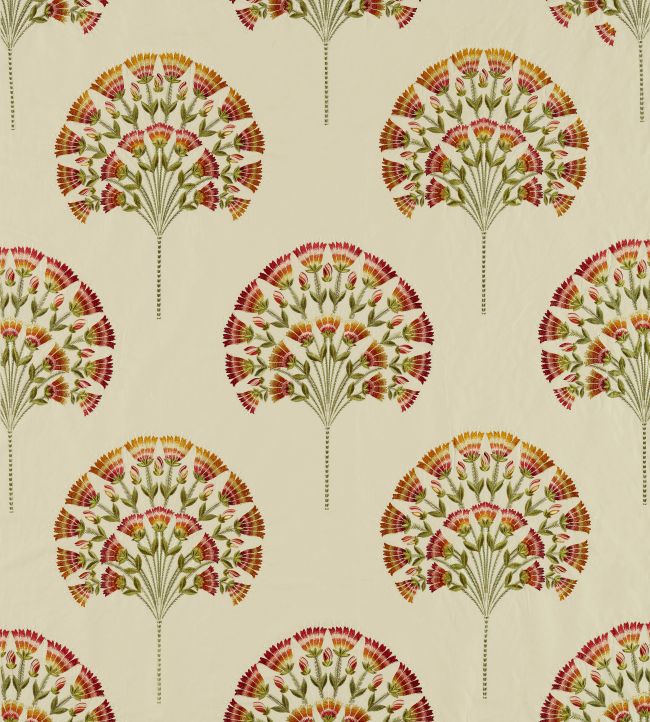Wild Tulip Fabric in Amber/Cream by Sanderson | Jane Clayton