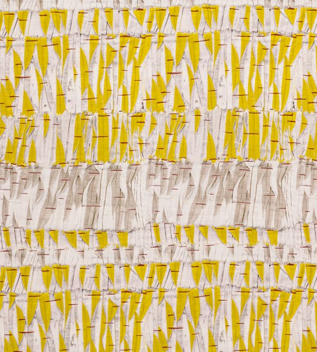Willow Fabric in Lemon by Kit Kemp for Christopher Farr Cloth | Jane ...
