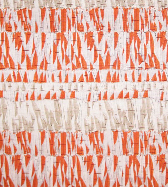 Willow Fabric in Orange by Kit Kemp for Christopher Farr Cloth | Jane ...
