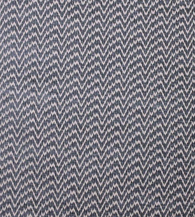 Zenith Fabric in Indigo by Ismini Samanidou for Christopher Farr Cloth ...