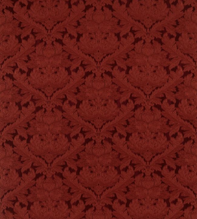 Heiress Damask Fabric in Sunstone by Zoffany | Jane Clayton