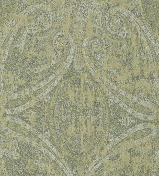 Elswick Paisley Fabric in Moss by Zoffany | Jane Clayton