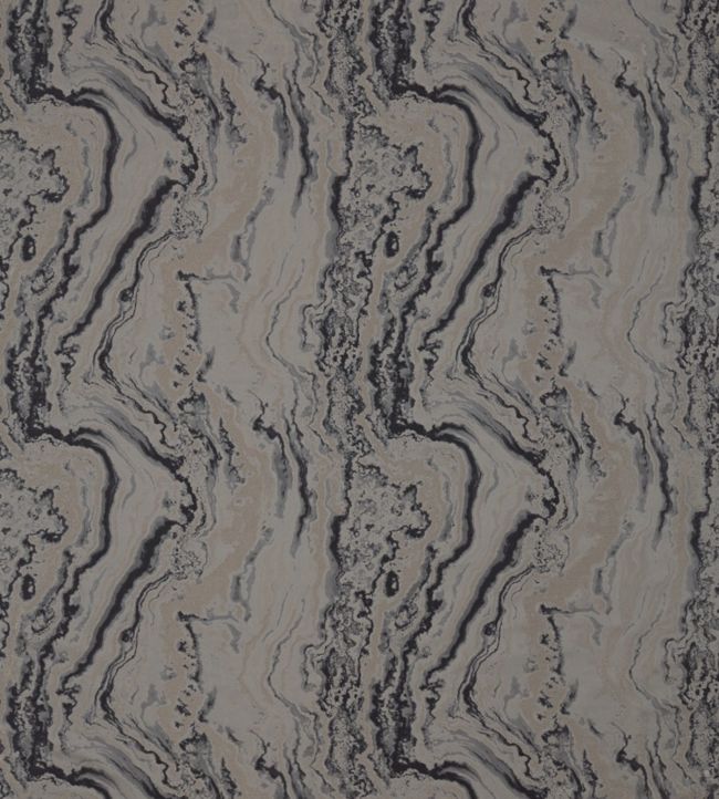 Serpentine Fabric in Zinc by Zoffany | Jane Clayton