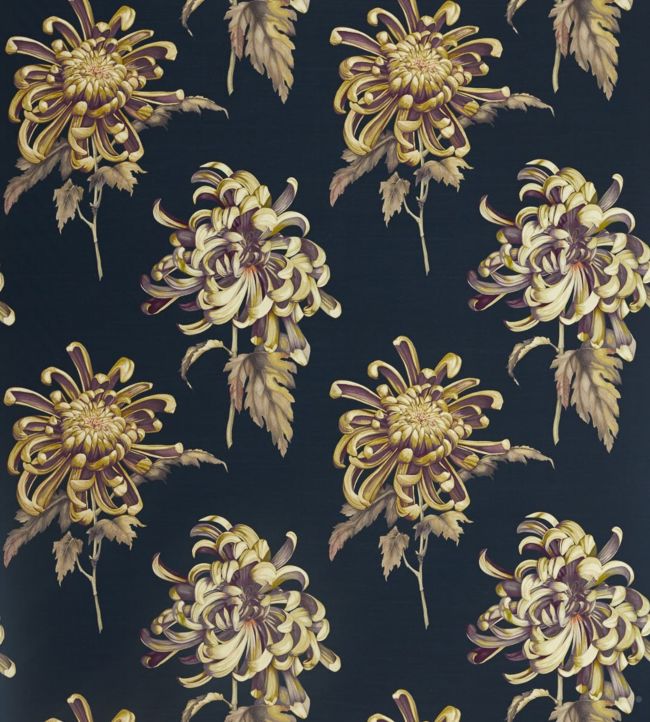 Evelyn Fabric in Tigers Eye/Ink by Zoffany | Jane Clayton