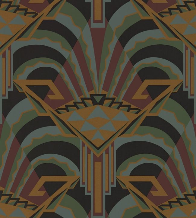 Conway Wallpaper in Sahara by Zoffany | Jane Clayton