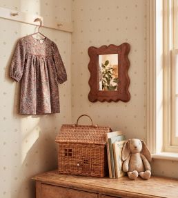 Blouse Wallpaper in Mustard by Coordonne | Jane Clayton