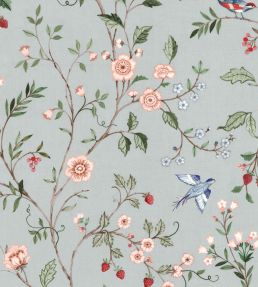 Bucolic Wallpaper in Indigo by Coordonne | Jane Clayton