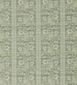 Filigree Bellagio Stripe Fabric in Eau De Nil by Zoffany | Jane Clayton