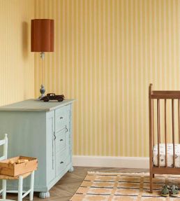 Balance Wallpaper in Custard by Eijffinger | Jane Clayton