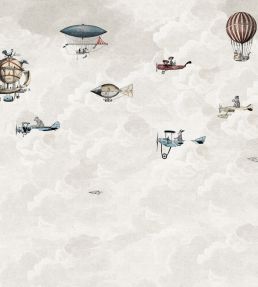 Race Wallpaper mural in Natural by Coordonne | Jane Clayton
