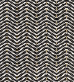 Zigzagueo Wallpaper in Black by Coordonne | Jane Clayton