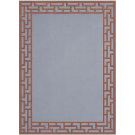 Alice Crawley Indochine Rug in Zen Blue by Layered | Jane Clayton