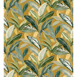 Baby Oasis Fabric in Lemon by Arley House | Jane Clayton
