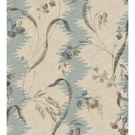 Beatrice Wallpaper in Misty Blue by Sandberg | Jane Clayton
