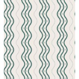 Ben Wallpaper in Emerald by Sandberg | Jane Clayton