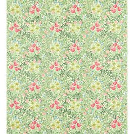Bower Fabric in Boughs Green/Rose by Morris & Co | Jane Clayton