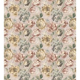 Bronte Wallpaper in Alabaster by Arley House | Jane Clayton