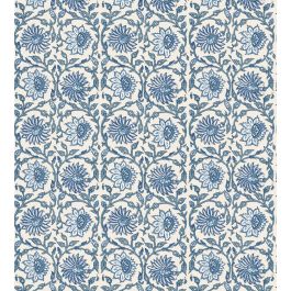 Cecily Wallpaper in Indigo by GP & J Baker | Jane Clayton