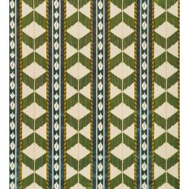 Cornaro Fabric in Mallard/Olive by Osborne & Little | Jane Clayton