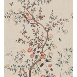 Eleonora Wallpaper in Misty Blue by Sandberg | Jane Clayton