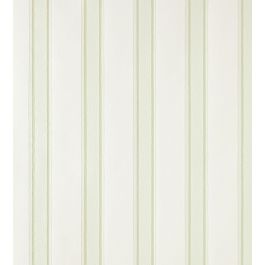 Block Print Stripe Wallpaper by Farrow & Ball in Green Ground | Jane ...