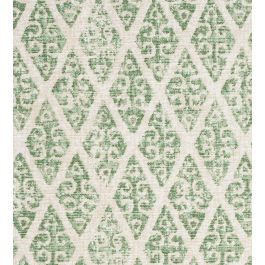 Finlo Fabric in Green by Jane Churchill | Jane Clayton
