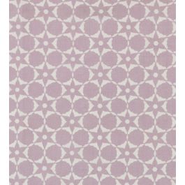Flower Cut Out Fabric in Lilac/Moonstone by Vanderhurd | Jane Clayton