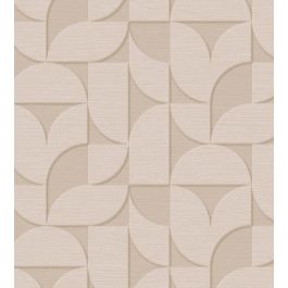 Geometric Arches Wallpaper in Neutral by Eijffinger | Jane Clayton