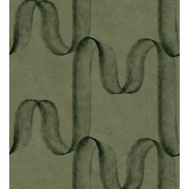 Graphite Wallpaper in Olive by Coordonne | Jane Clayton