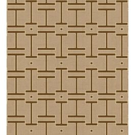 Grid Wallpaper in Sand by Coordonne | Jane Clayton