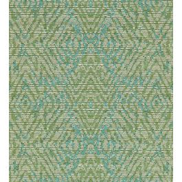 Hansha Wallpaper in Kelly/Lagoon by Harlequin | Jane Clayton