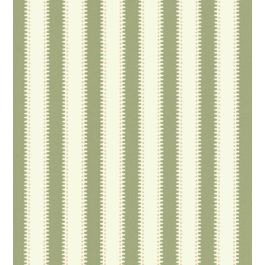 Jagged Stripe Wallpaper in Leaf Green by Langelid Von Bromssen | Jane ...