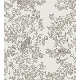 Camouflage Fabric by Juliet Travers in Grey | Jane Clayton
