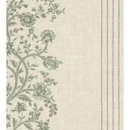 Natalie Wallpaper in Green by Sandberg | Jane Clayton