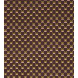 Obi Check Fabric in Brinjal by Liberty | Jane Clayton