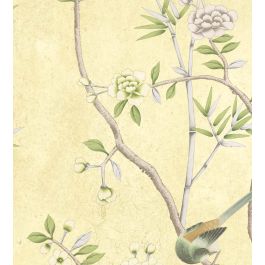 Chinoiserie Onism Fabric in Lemon by Woodchip & Magnolia | Jane Clayton