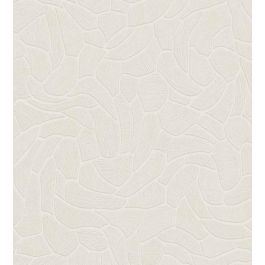 Organic Structure Wallpaper in Grey/Cream by Eijffinger | Jane Clayton