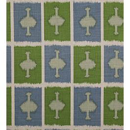 Ozone Fabric in Green by Kit Kemp for Christopher Farr Cloth | Jane Clayton