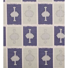 Ozone Fabric in Indigo by Kit Kemp for Christopher Farr Cloth | Jane ...