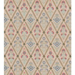 Perrycroft Fabric in Red/Green by GP & J Baker | Jane Clayton