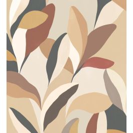 Riviera Wallpaper in Biscuit by Ohpopsi | Jane Clayton