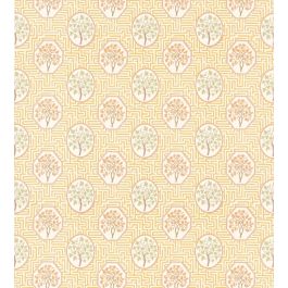 Royal Maze Fabric in Ochre by GP & J Baker | Jane Clayton