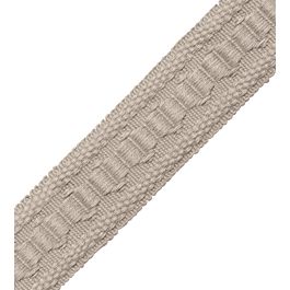 Bali Linen Border Trimmings in Flax by Samuel & Sons | Jane Clayton