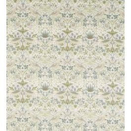 Strawberry Thief Wide Width Fabric in Lilac/Sage by Morris & Co | Jane ...