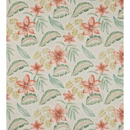 Sunara Fabric in Red/Green by Jane Churchill | Jane Clayton